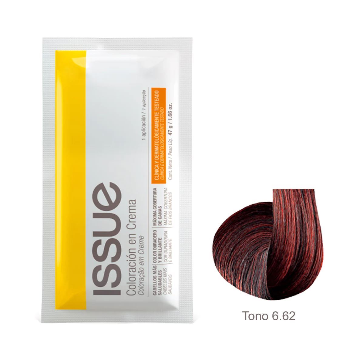 Tintura Issue Sachet 6.62 Rojo Intenso Nacarado 47 grs - Pamelita ... Tintura Issue Sachet 6.62 Rojo Intenso Nacarado 47 grs - Pamelita ...