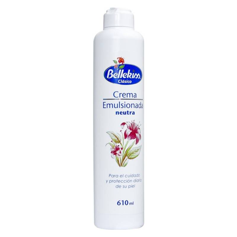 Bellekiss Crema Emulsionada Neutra 610ml - Pamelita distribuidora