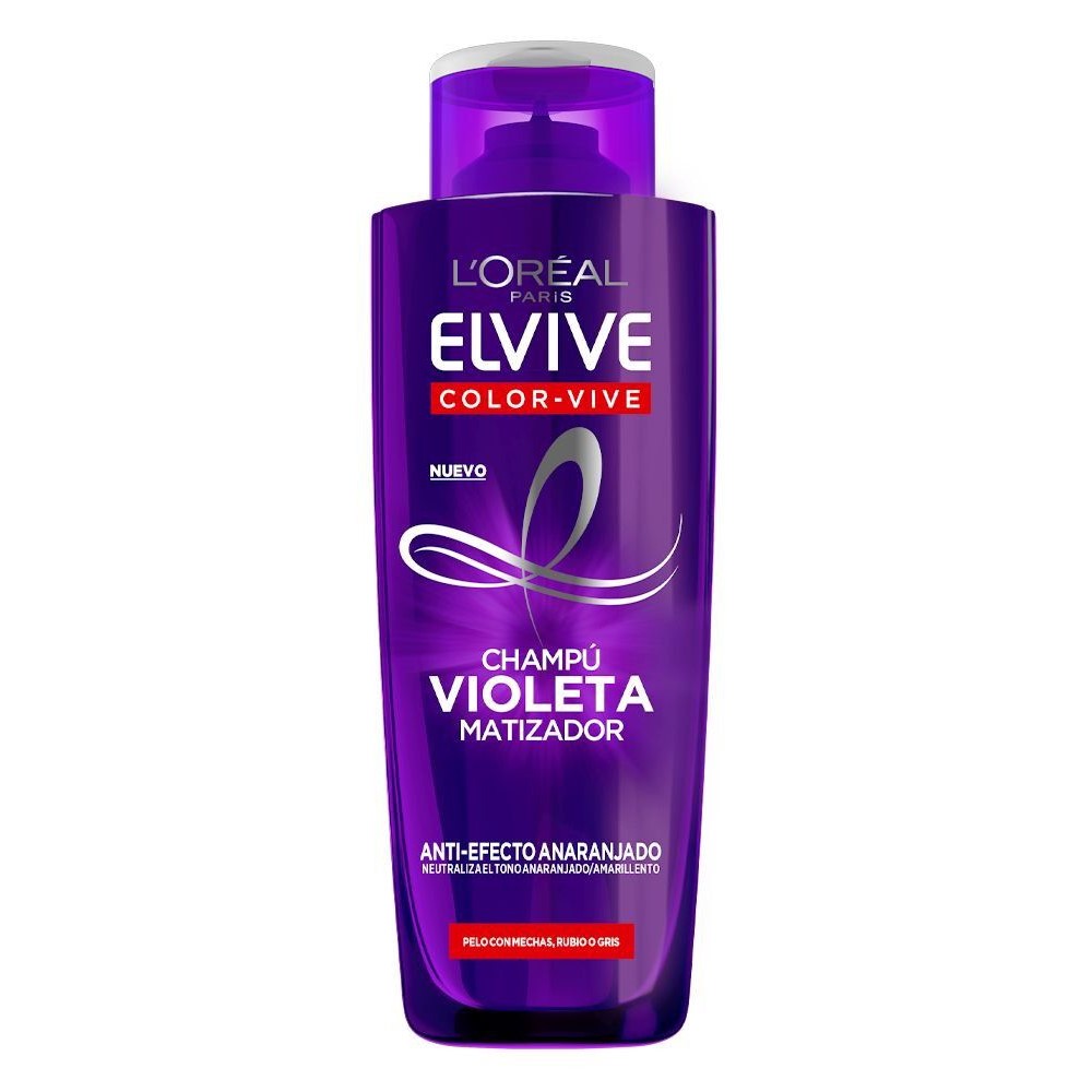 Shampoo L'Oreal Elvive Violeta Matizador 200ml - Pamelita distribuidora