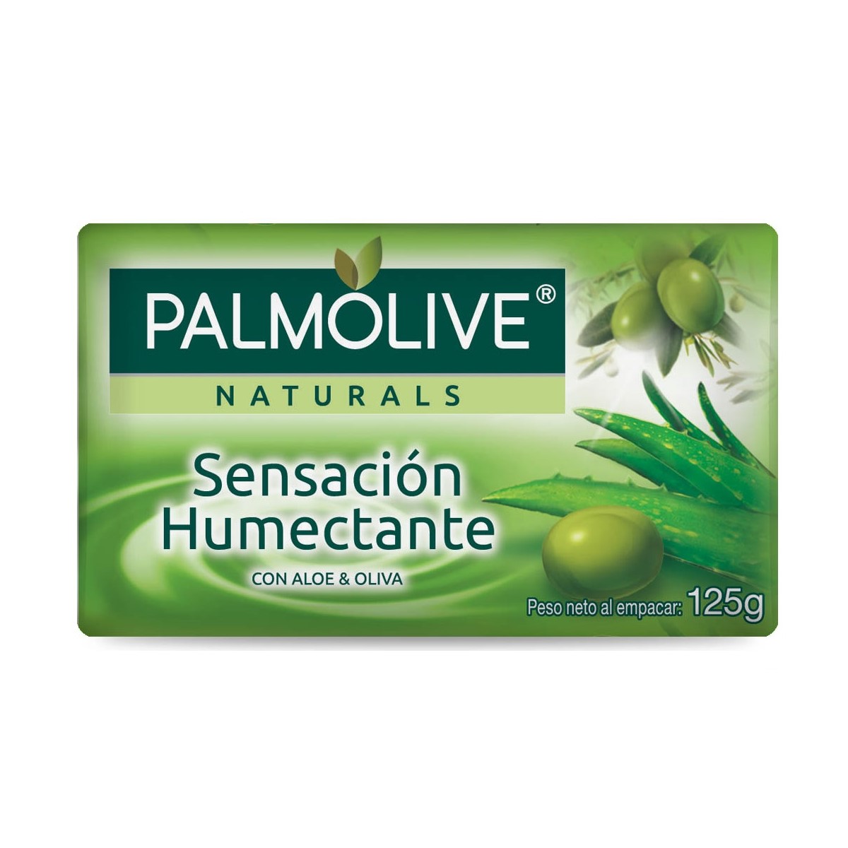 Palmolive Jabon Barra Sensacion Humectante Aloe & Oliva 125g - Pamelita ...