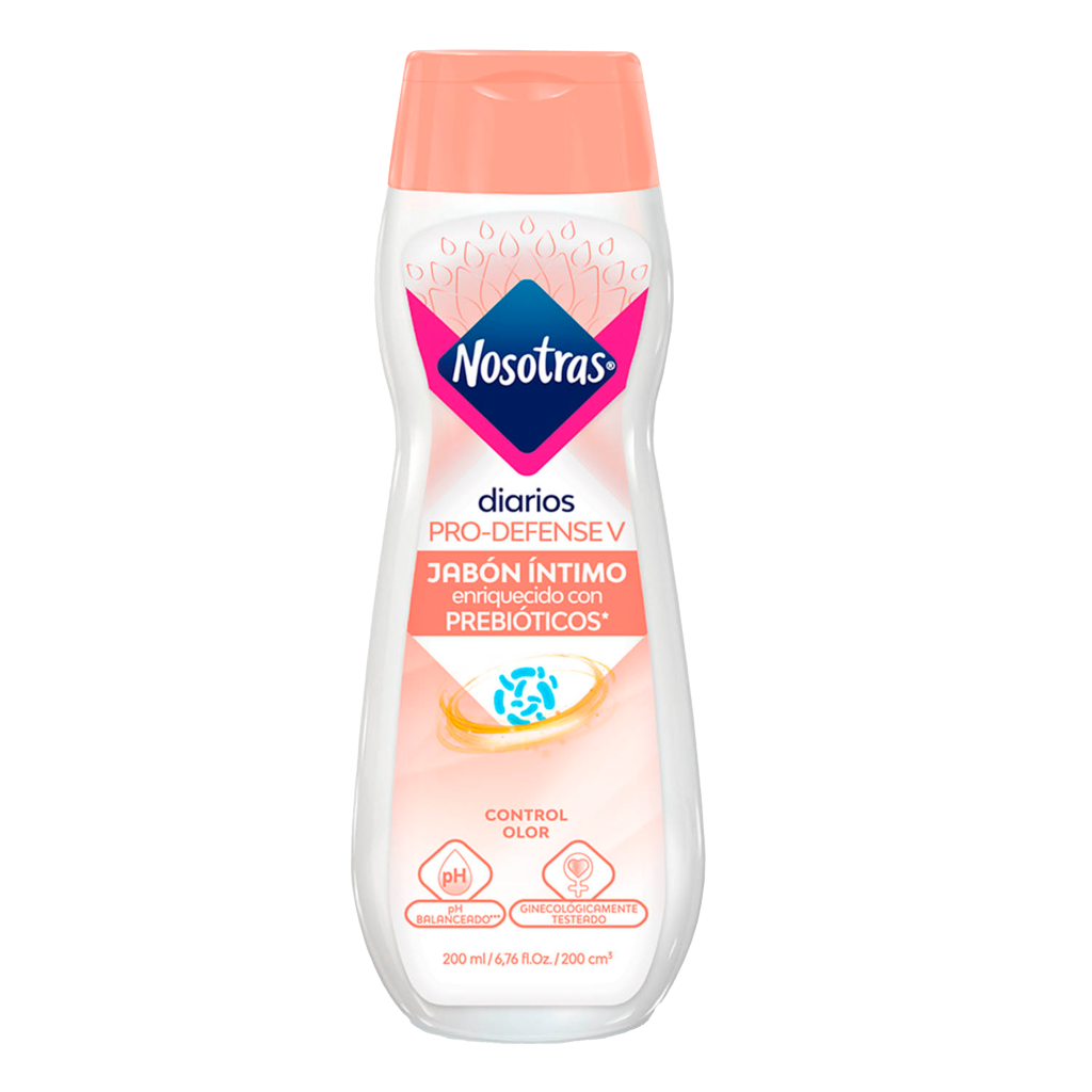Nosotras Jabon Intimo Pro-Defense V Control Olor 200ml - Pamelita ...