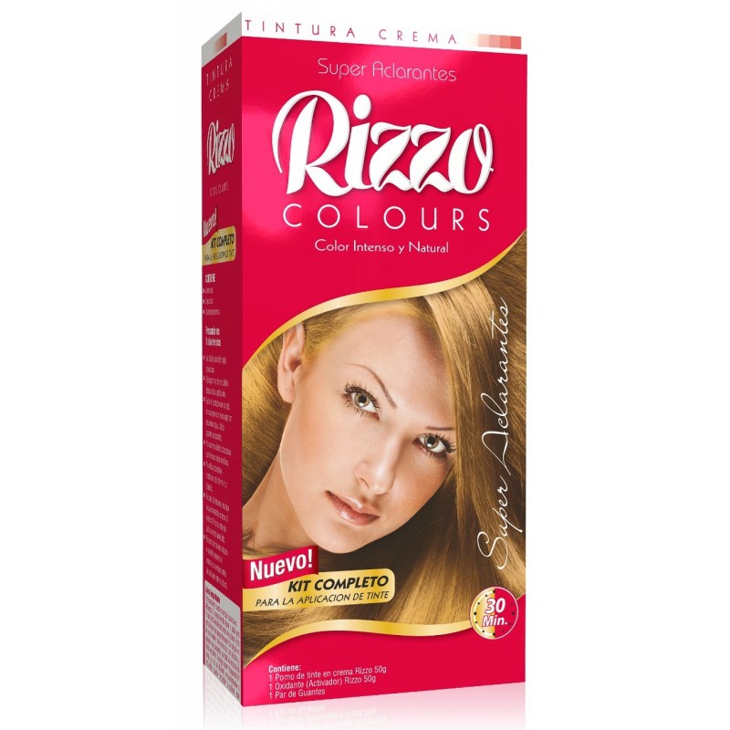 Tintura Rizzo 10/0 Super Aclarante Natural 50g - Pamelita distribuidora