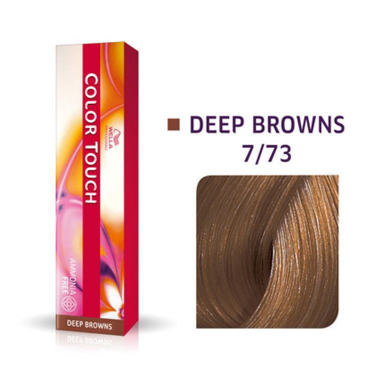 Tintura Wella Color Touch 7/73 Rubio Mediano Marron Dorado 60g ...